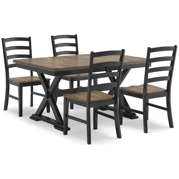 Wildenauer 5pc Dining Set | Unclaimed Freight Furniture